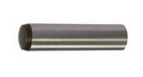 Cylinderstift ISO 8734 Ubehandlet Hærdet Stål Tolerance m6 (Ø4x22) (500 ...